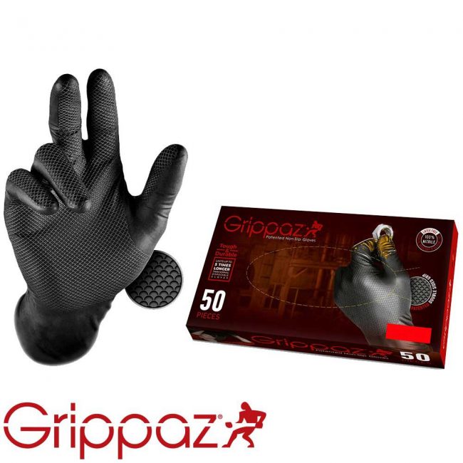 Grippaz 246 Nitrilhandske 50-pack L | 24meter.se